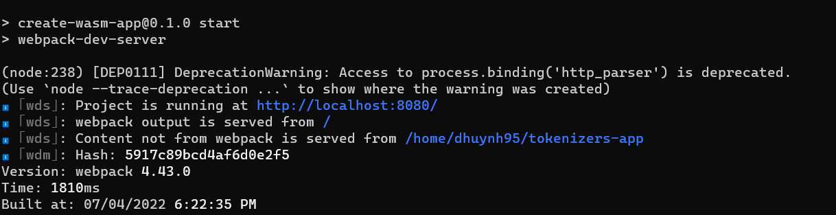 Insights of Porting Hugging Face Rust Tokenizers to WASM