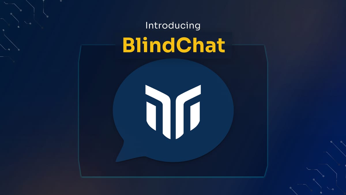 Confidential AI: Introducing BlindChat with Secure Enclaves
