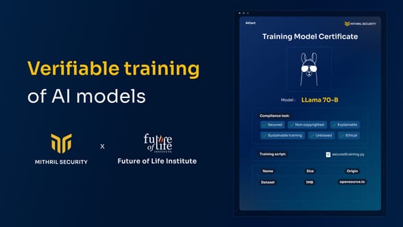 AICert v1.0 - Open-Source AI Traceability Tool for Verifiable Training